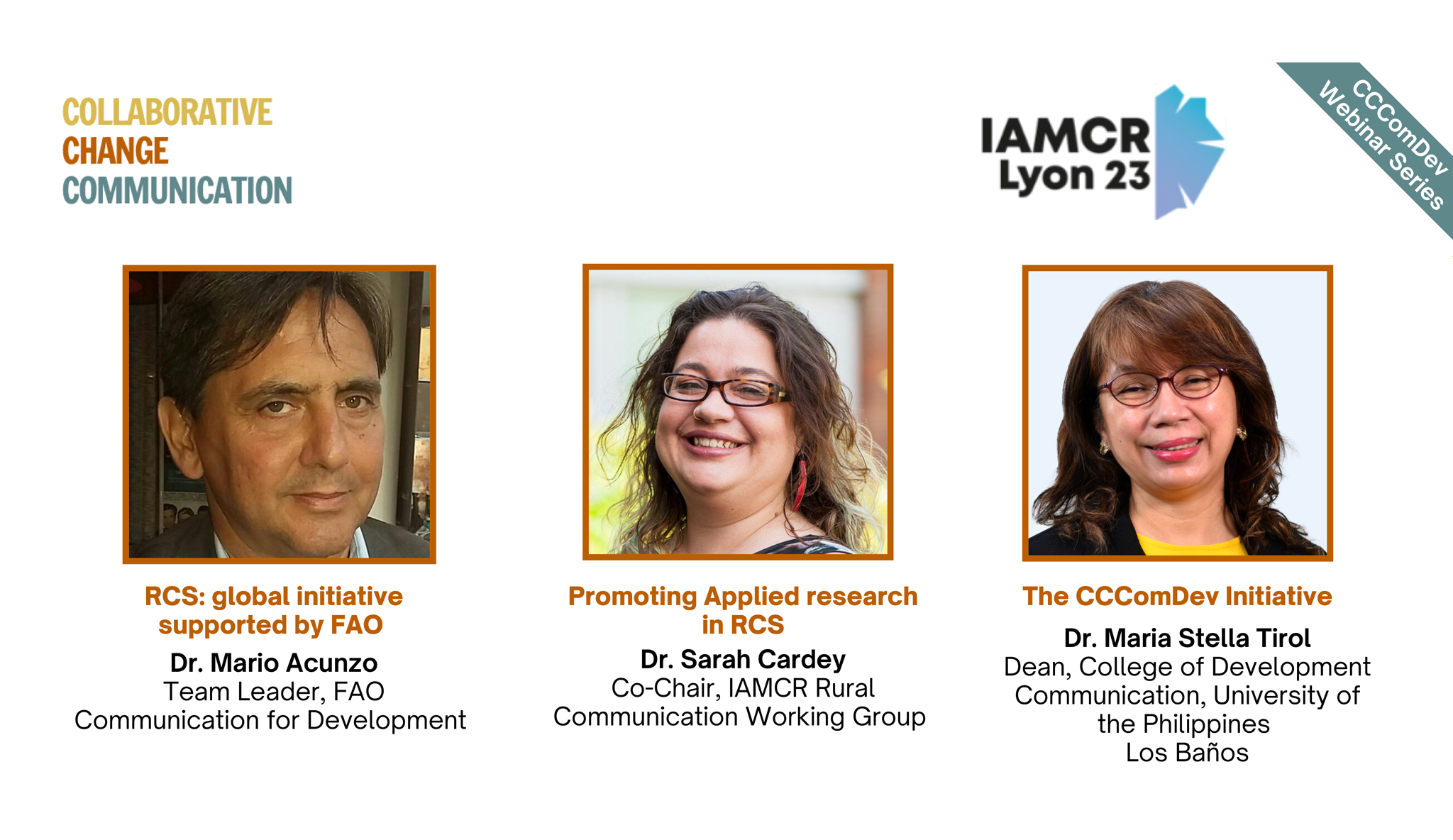 Scholars, practitioners reflect on RCS in IAMCR Lyon 2023 Special Panel – Collaborative Change ...